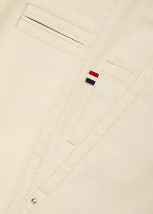 Moncler Straight-leg Stretch-cotton Trousers - Nude