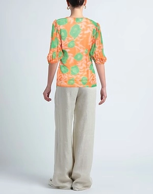 GANNI Multi-color Short-sleeve Top