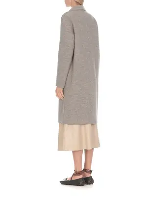 Harris Wharf London Long Sleeve Tailored Coat