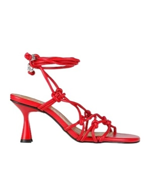 GANNI Crystal Embellished Sandals