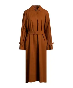 Max Mara Minimalist Solid-color Long Coat - Brown