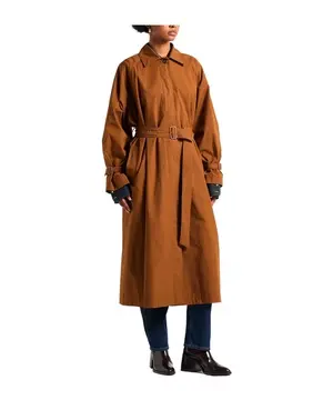 Max Mara Minimalist Solid-color Long Coat