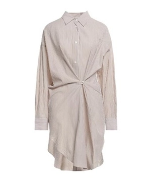 Isabel Marant Étoile Striped Shirt Dress - Nude