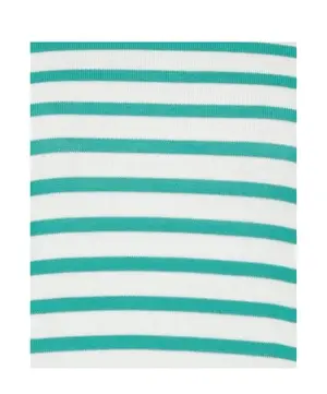Max Mara Striped Short-sleeve Knitted Top