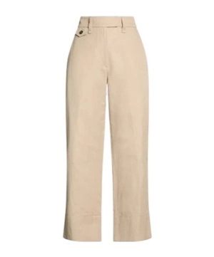 Brunello Cucinelli Solid Color Wide-leg Pants - Nude