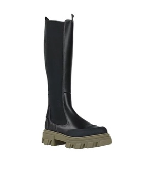 GANNI Minimal Leather Boots