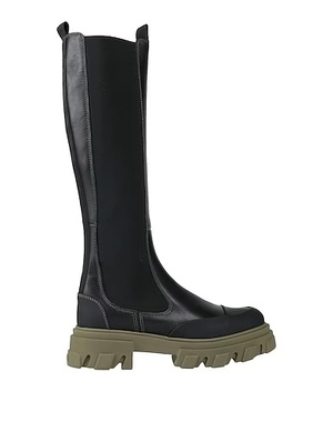 GANNI Minimal Leather Boots