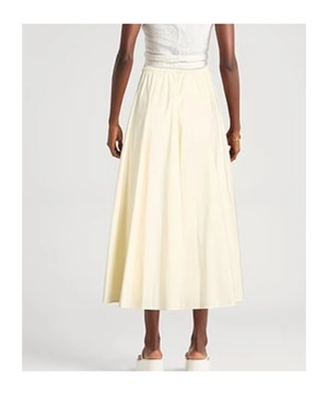 MAXCO. Max&co. Flared Midi Skirt In Taffeta