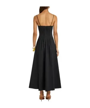 Staud Stretch-cotton Midi Dress