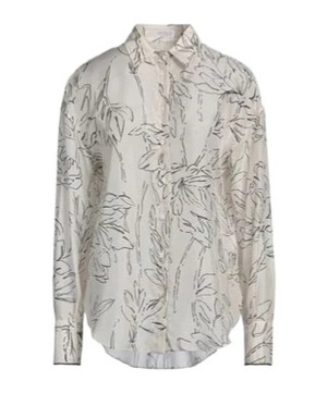 Brunello Cucinelli Floral Printed Shirt