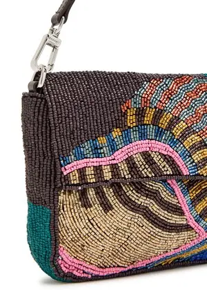 Staud Timmy Beaded Shoulder Bag