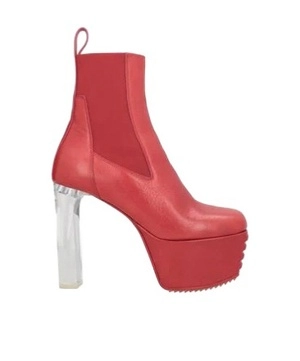 Rick Owens Solid-color Platform Boots