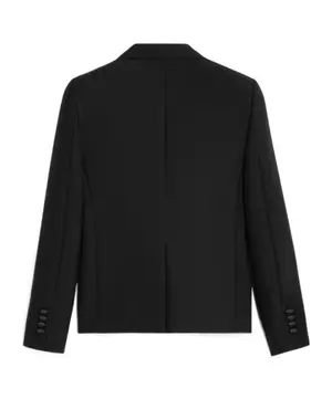 Celine Short Tux Jacket In Wool And Mohair