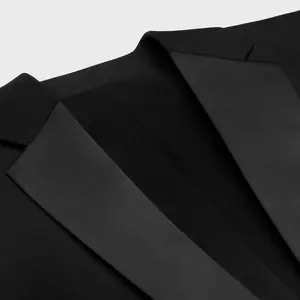 Celine Short Tux Jacket In Wool And Mohair