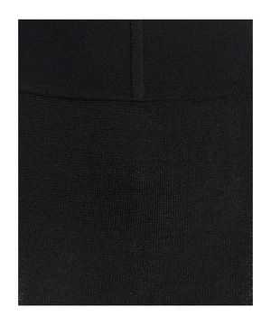 Rick Owens Asymmetric Solid Color Woolen Skirt