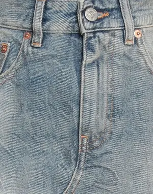 MAISON MARGIELA Medium Blue Denim Skirt