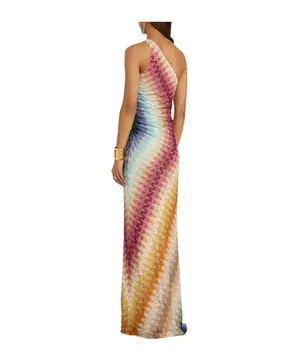 Missoni Patterned Fine-knit Maxi Dress