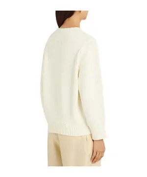 TOTEME Knitted Cotton-blend Jumper