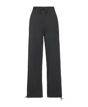 GANNI Simple Solid Color Trousers - Black