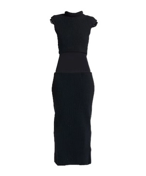 Sportmax Fitted Knit Dress - Black