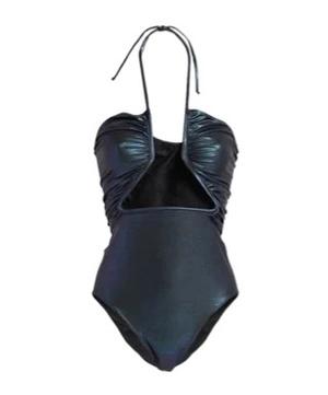 Rick Owens Tie-back One-piece Swimsuit - Black