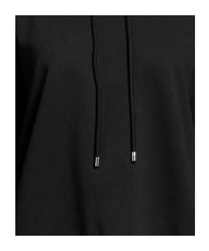 Sportmax Solid Color Hooded Sweatshirt