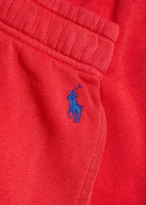Polo Ralph Lauren Logo-embroidered Cotton-blend Sweatpants - Red