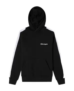 Palm Angels Logo Stripe Hoodie