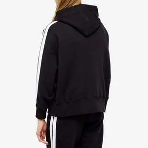Palm Angels Logo Stripe Hoodie
