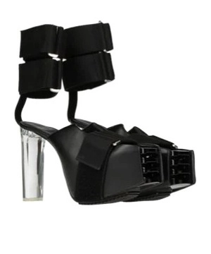 Rick Owens Thin Strap High Heels Sandals