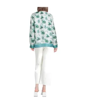 Max Mara Printed Long Sleeve Shirt