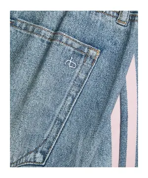 Rag & Bone Denim-print Cotton Track Pants