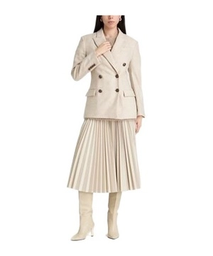 Brunello Cucinelli Solid-color Double- Suit Jacket