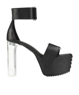 Rick Owens Square-toe Chunky-heel Sandals