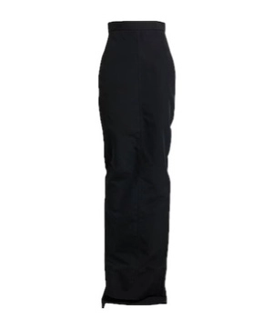Rick Owens Solid Color Midi Skirt - Black
