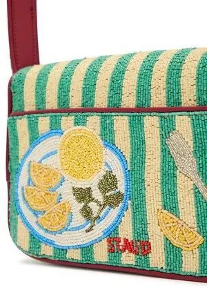 Staud Tommy Beaded Shoulder Bag - Multicolor