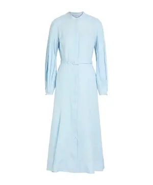 Gabriela Hearst Linen Midi Shirt Dress