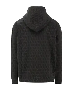Valentino Garavani Drawstring Long-sleeved Hoodie