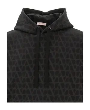 Valentino Garavani Drawstring Long-sleeved Hoodie