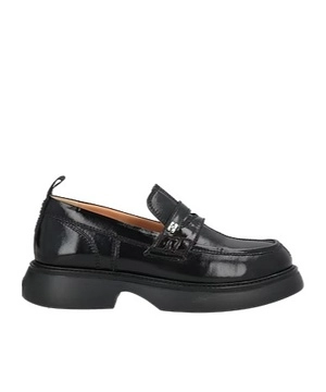 GANNI Platform Loafers - Black