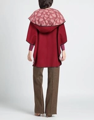 Max Mara Stylish Versatile Reversible Belted Cape Coat
