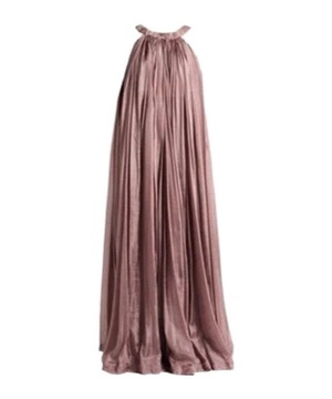 Rick Owens Sleeveless Pleated Maxi Dress