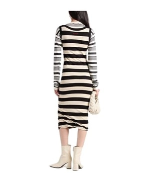 Marni Stripe Long-sleeved T-shirt Dress