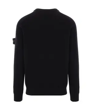 Stone Island Compass-patch Crewneck Jumper