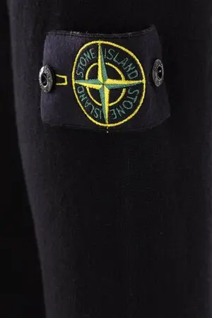 Stone Island Compass-patch Crewneck Jumper