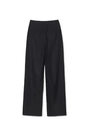 DUNST Pleated Straight-leg Trousers