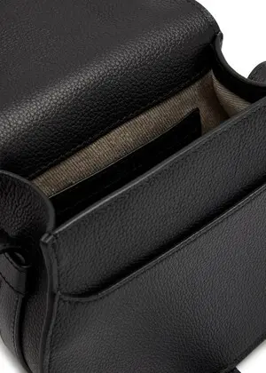 Chloé Marcie Small Grained Leather Saddle Bag