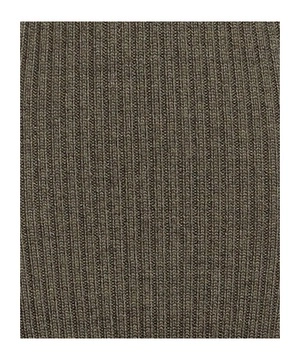 Sportmax Ribbed Knit Turtleneck Dress
