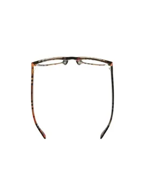 Burberry Check Round Sunglasses