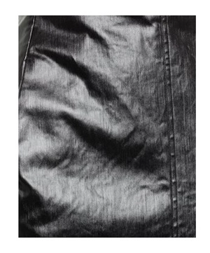Rick Owens Denim Ruffled Midi Skirt